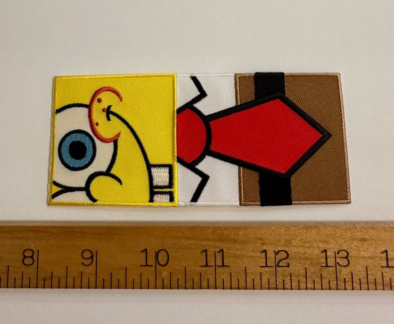 Vintage Spongebob Squarepants Iron-on Sew-on Patch | Fabric Patches ...