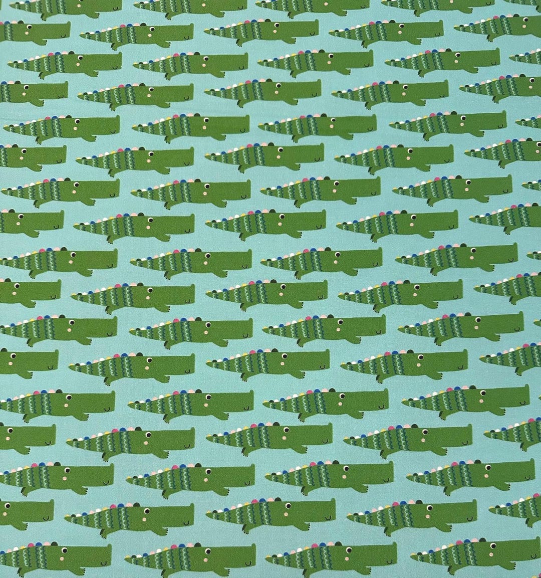 1/2 Yard Rainbow Friends by Stephanie Thannhauser | Alligators ...