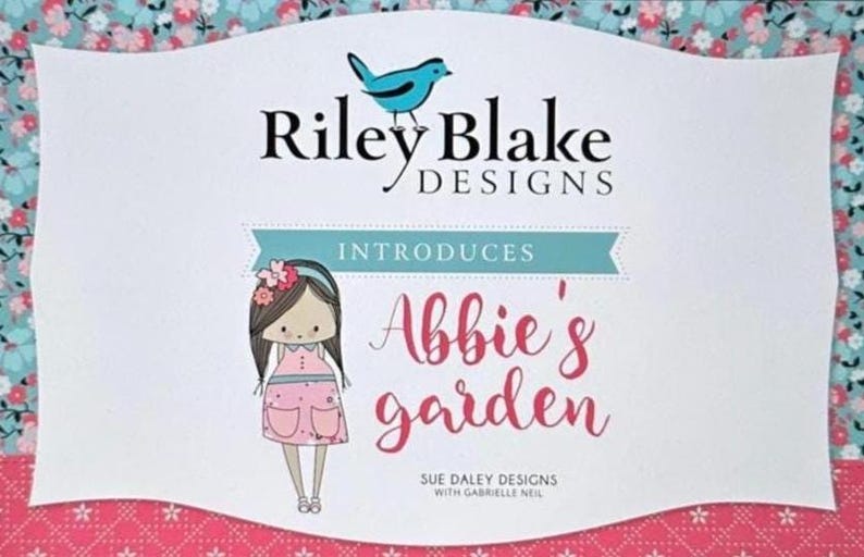 Abbie's Garden Panel by Sue Daley | Rare | OOP | Girls | P9580 | 100% ...