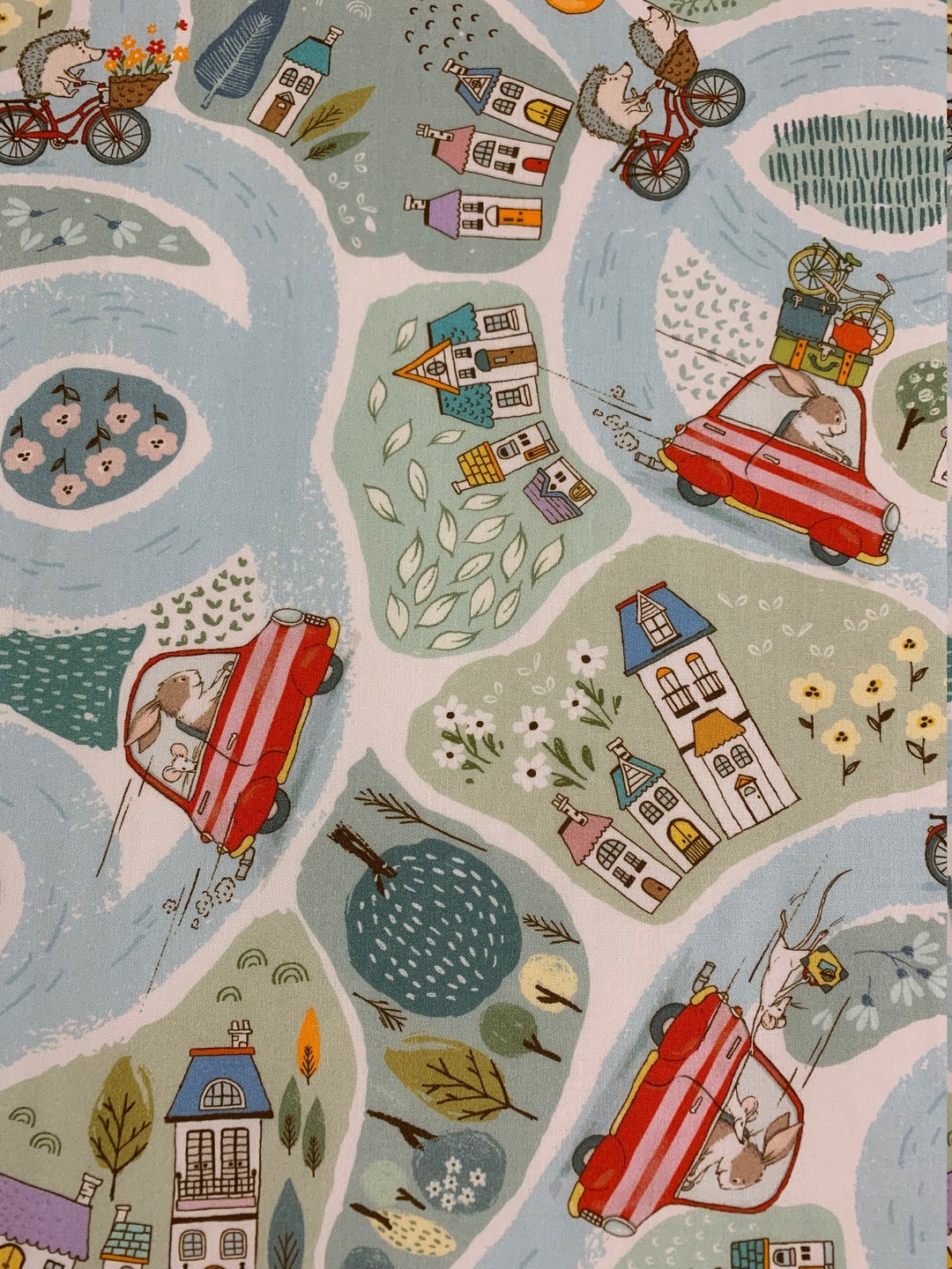 1/2 Yard City Hoppers City Adventure by Lisa Glanz | Patt# DC9174 ...