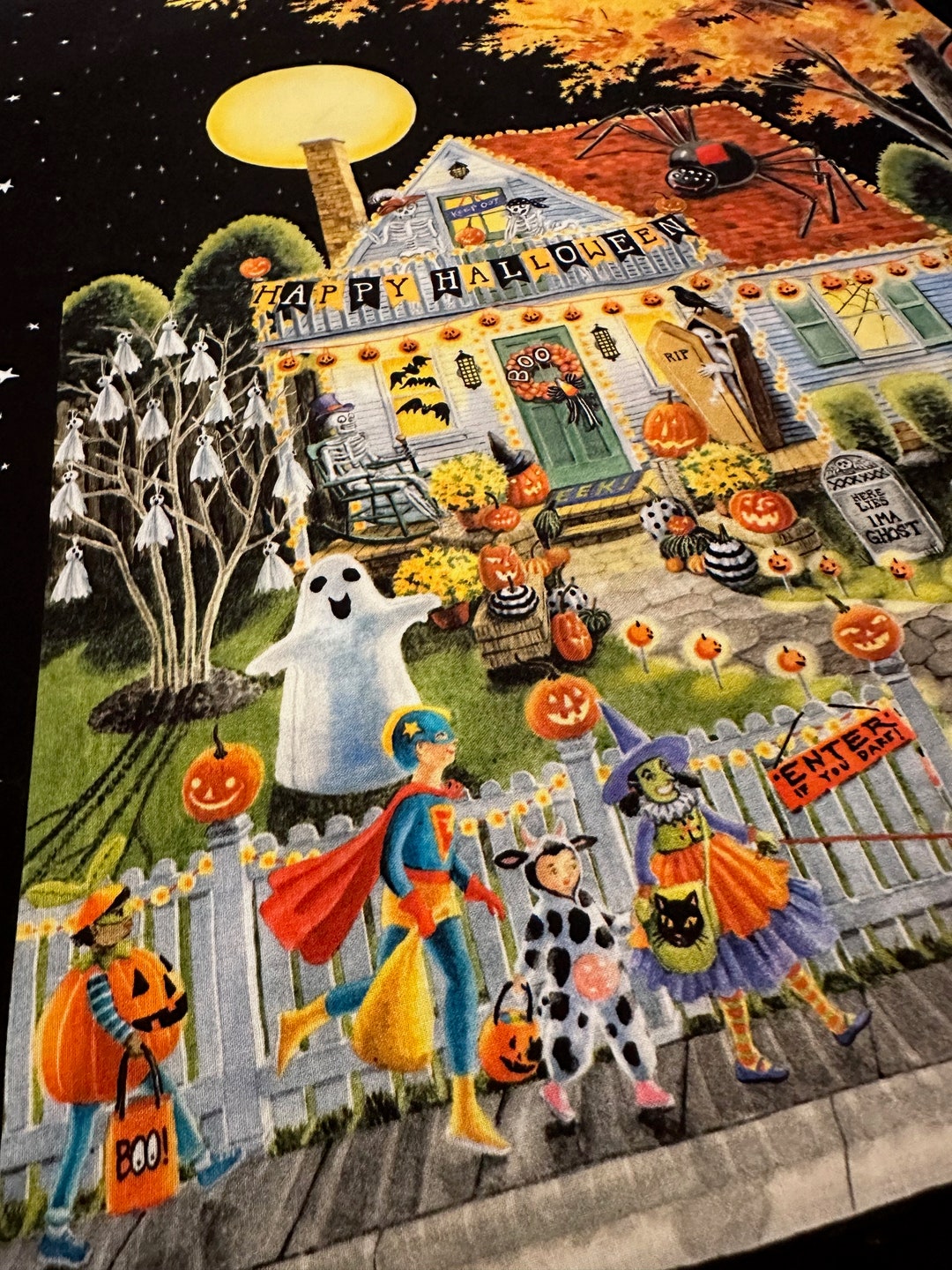 Trick or Treat Panel by Nutshell Designs | Halloween | Haunted House ...