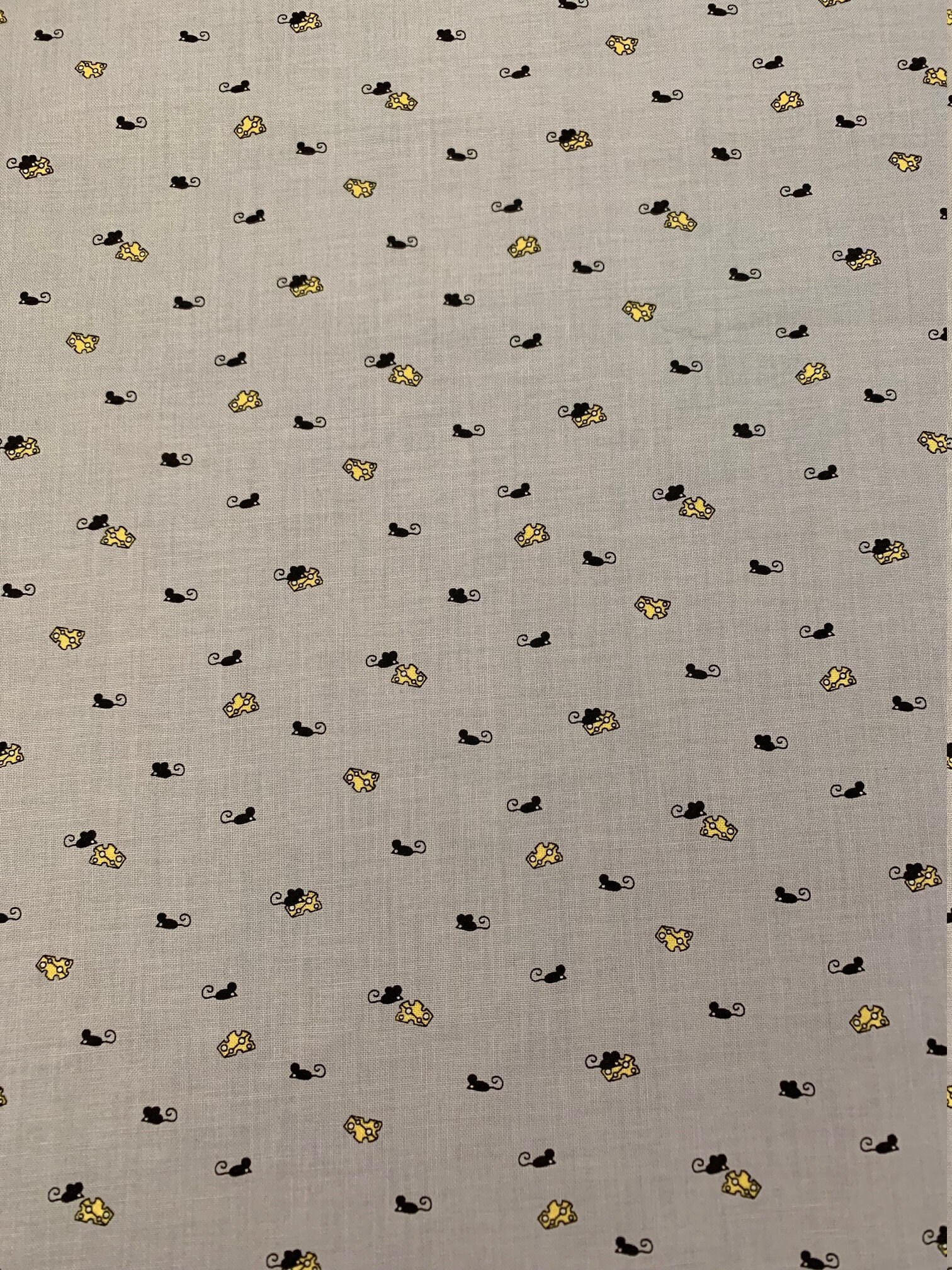 1/2 Yard Mighty Mouse Gray Paw Prints Collection ASPCA | Etsy