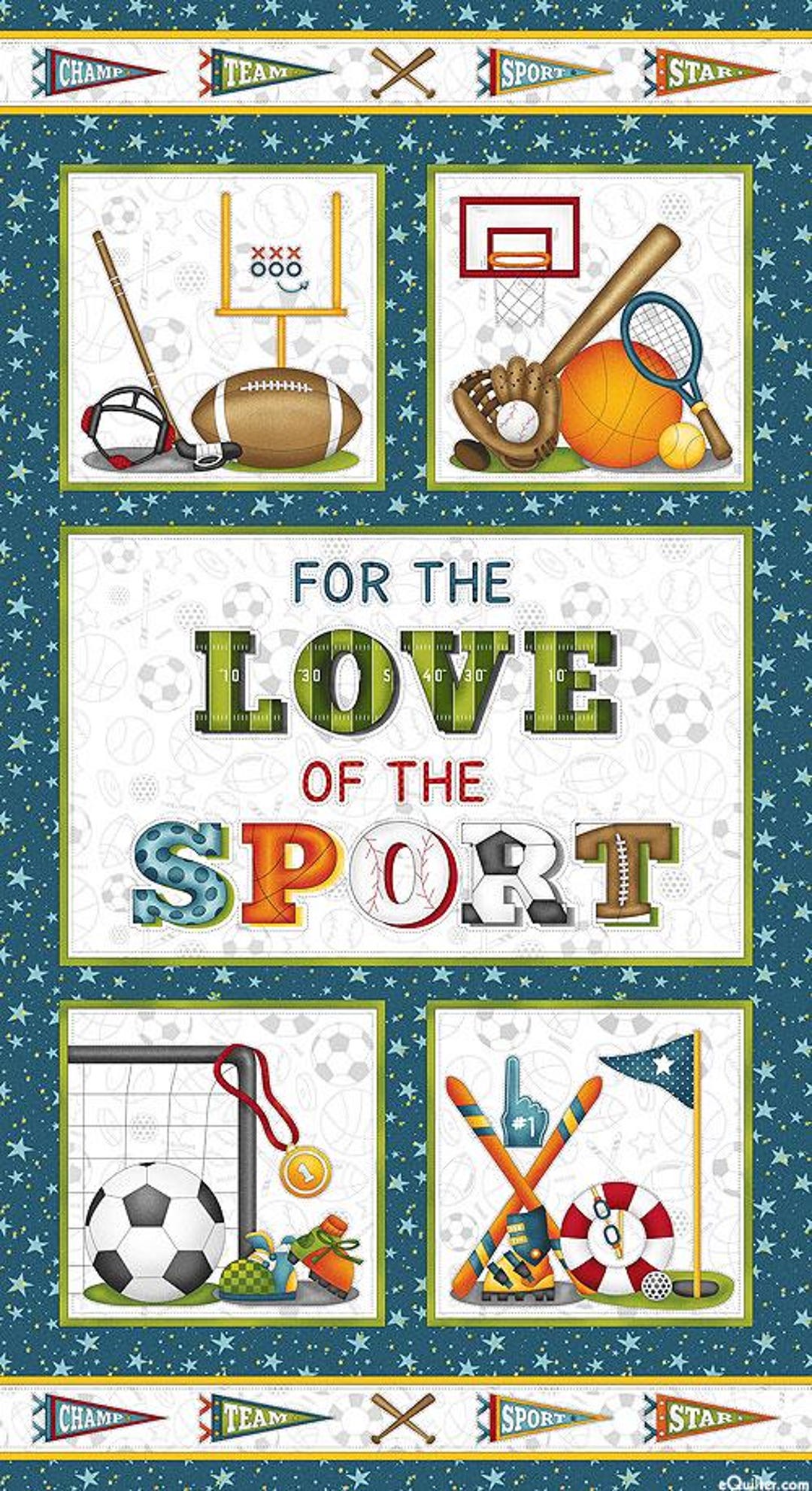 I Love Sports Panel by Leanne Anderson for the Love of the Sport ...