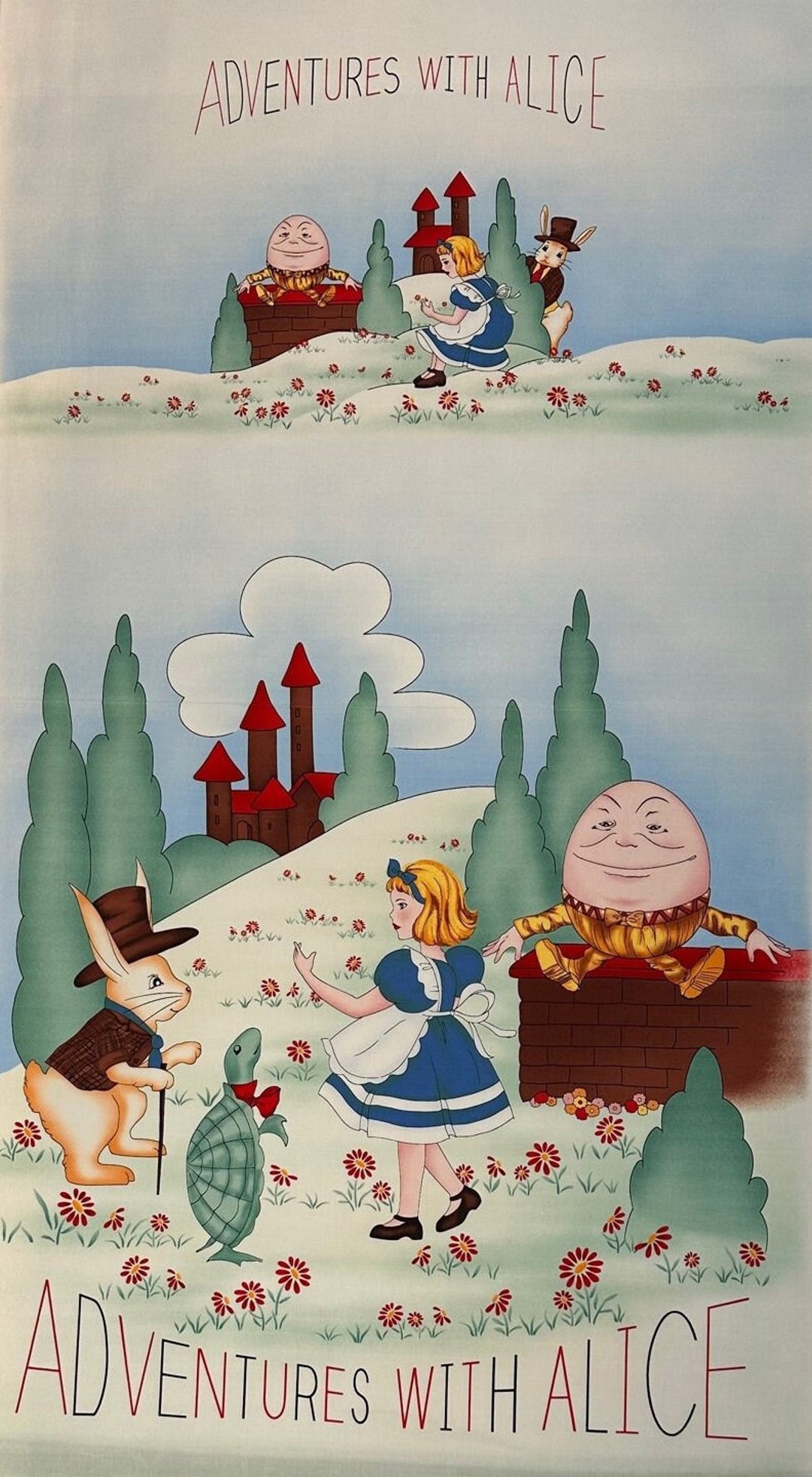 Adventures With Alice Panel by Darlene Zimmerman | Retired | OOP | D# ...