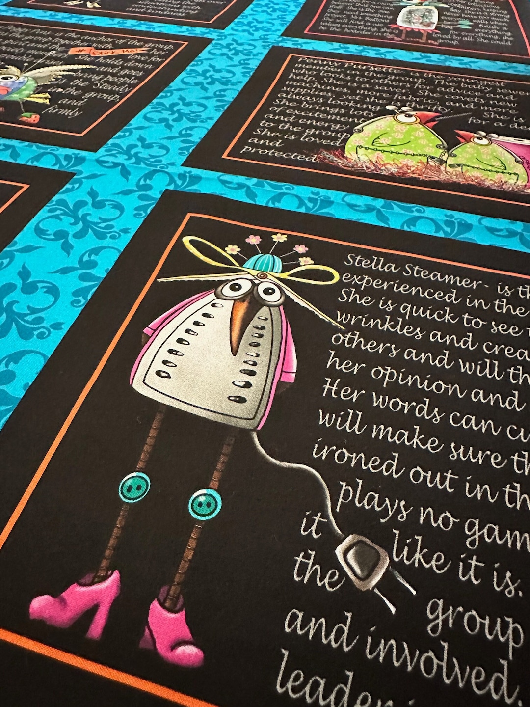 Steampunk Stitchery Block Panel by Desiree's Designs Secret Sisterhood ...