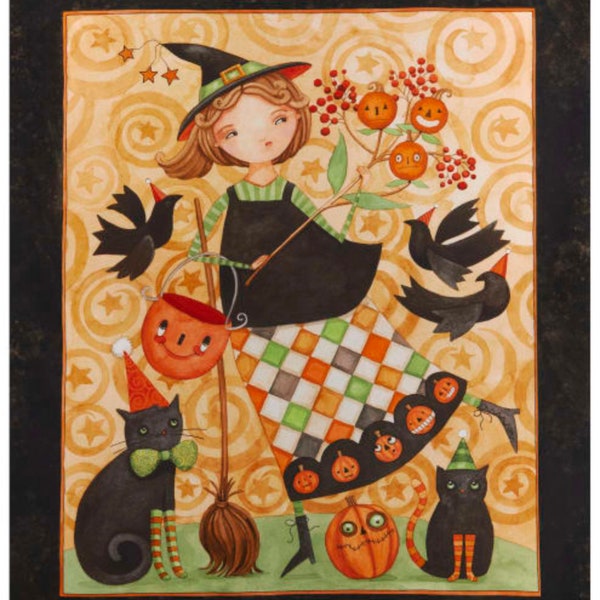 Riley Blake Halloween Whimsy Fabric - Etsy