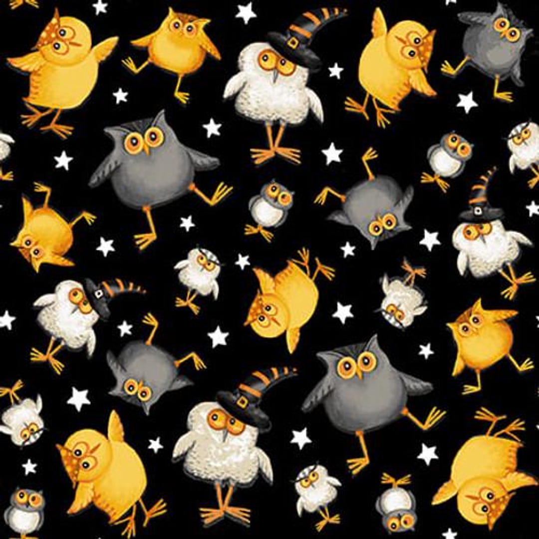 1/2 Yard Boo Whoo! Glow by Gail Green | Pattern# 1246G | Halloween ...
