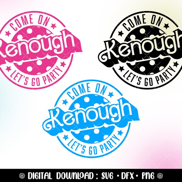 Ken Enough Svg - Etsy Canada