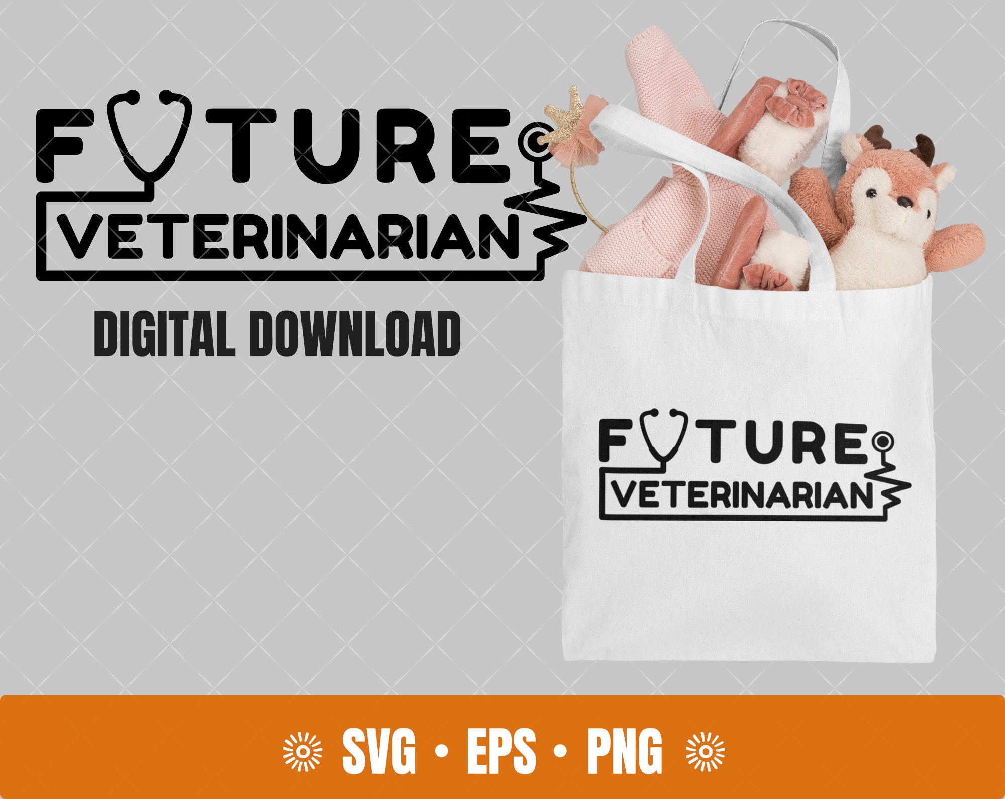 Future Veterinarian SVG Animal Heartbeat SVG Files for - Etsy