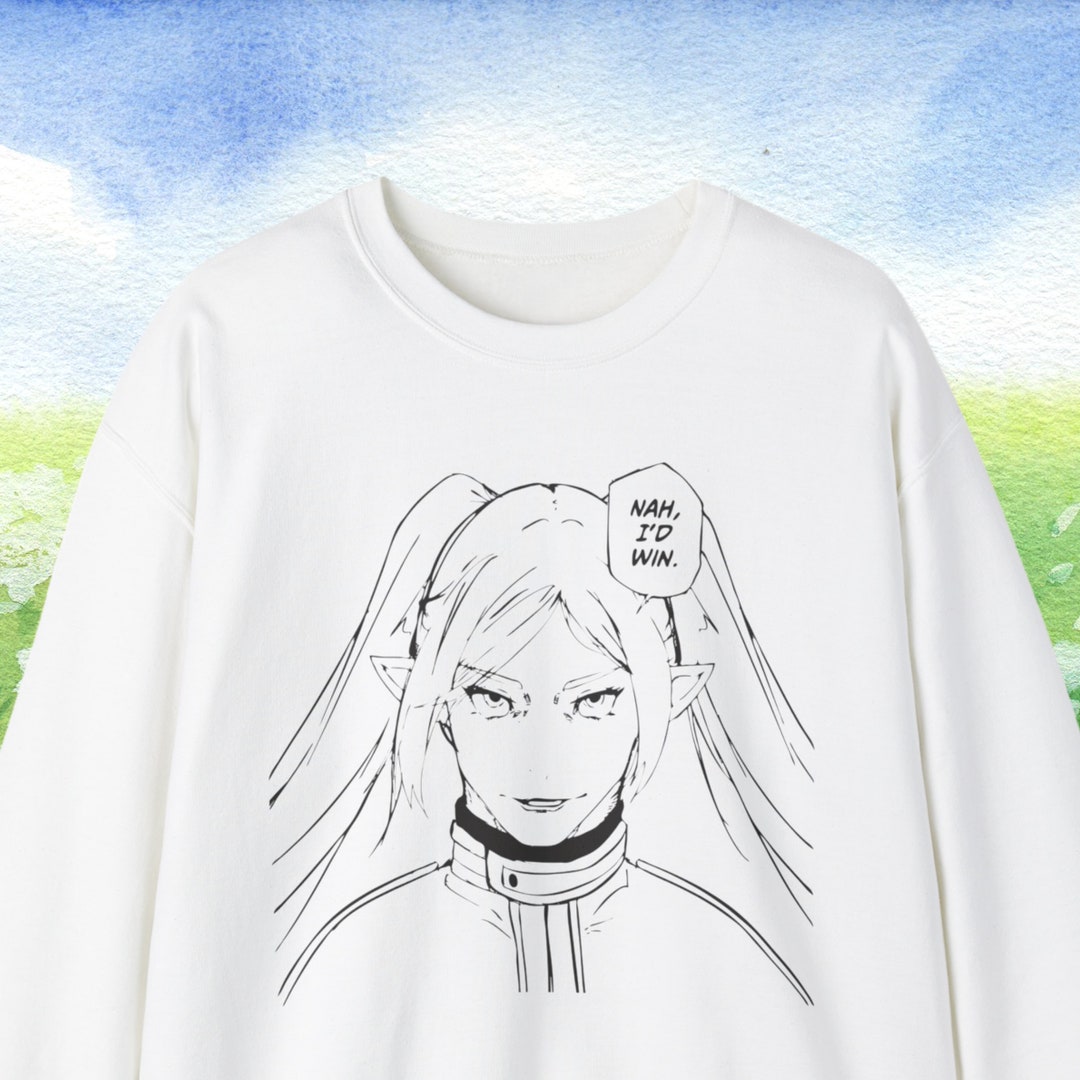 Nah I'd Win Sweatshirt, Anime Sweater, Anime T Shirt, Great Anime Shirt ...