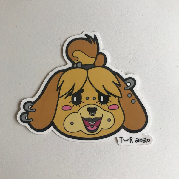Isabelle Sticker - Etsy
