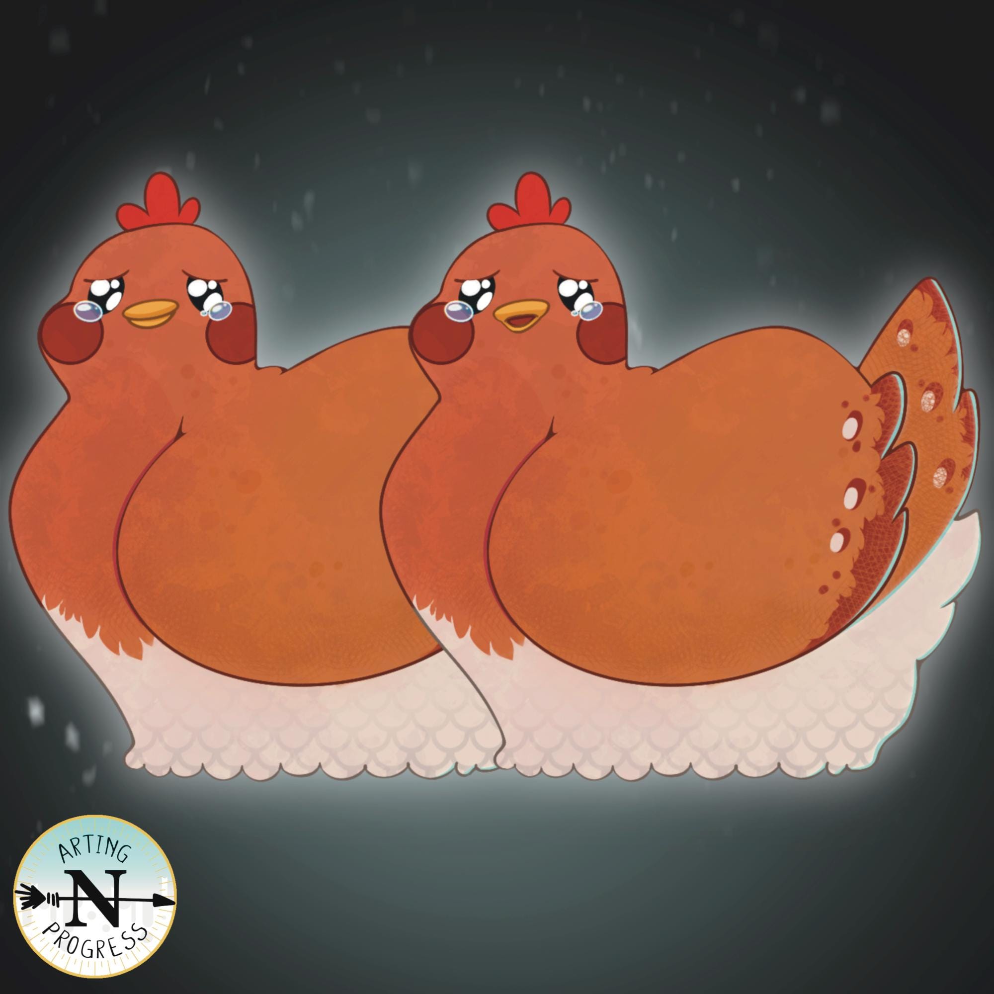 Pngtuber Chicken Model for Discord, Twitch, Youtube, Streaming - Etsy