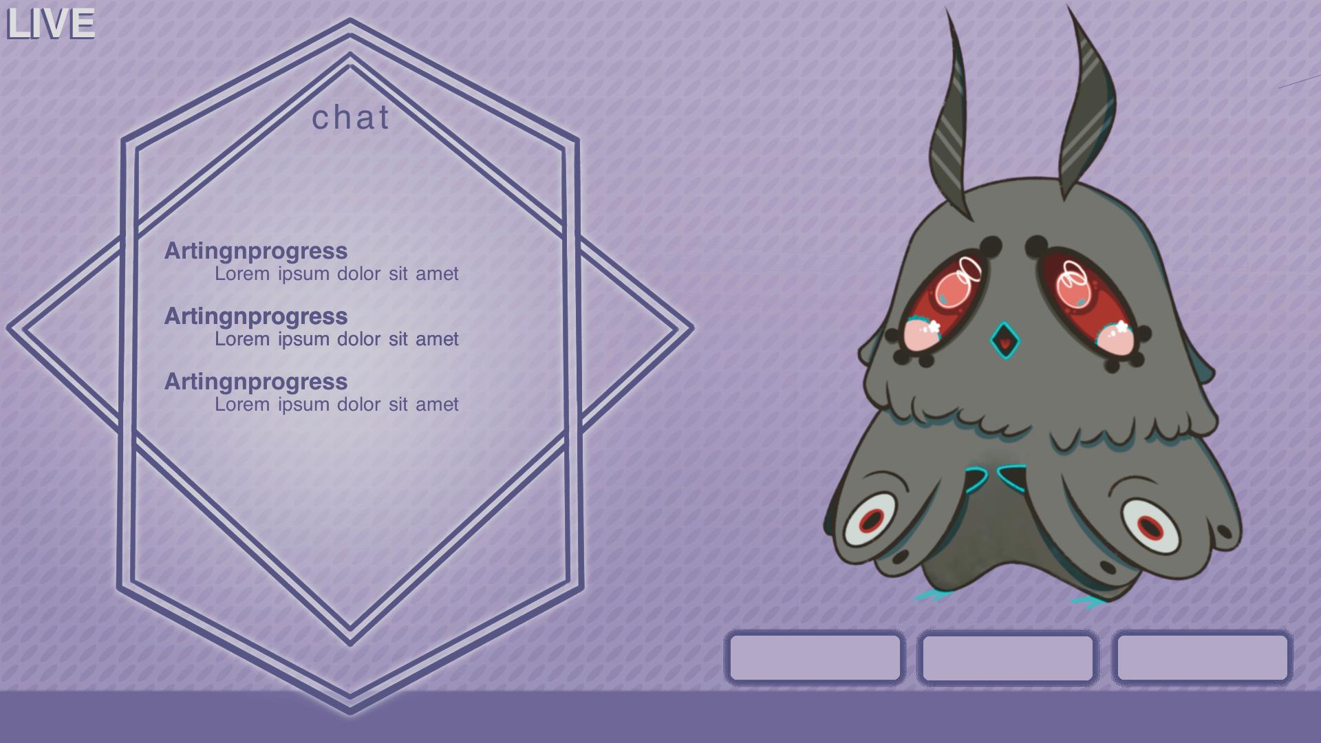 Giftuber, Pngtuber, Animated Mothman Model for Discord, Twitch, Youtube ...