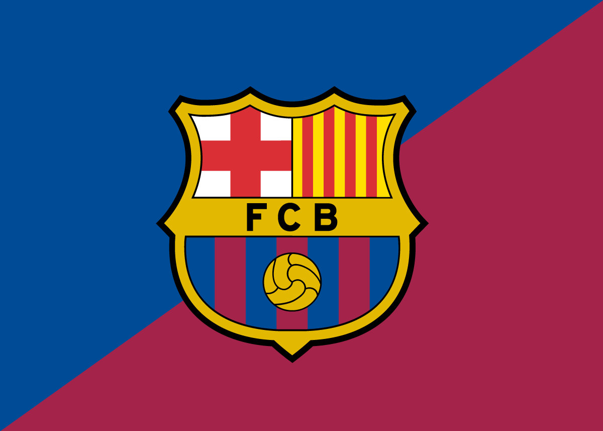 Barcelona logo svg FC Barcelona svg Barca La Liga football | Etsy