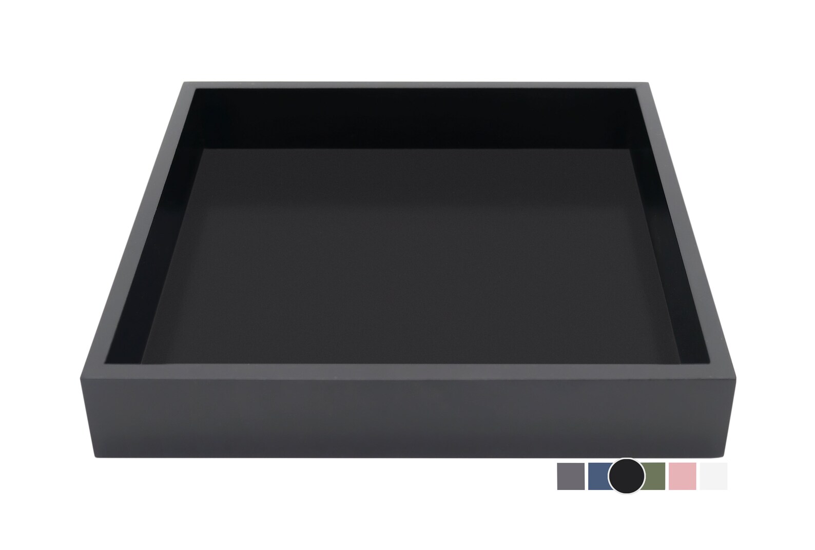 10"x10" Small Wood Tray Organizer, Perfect for End Table, Entry Table ...