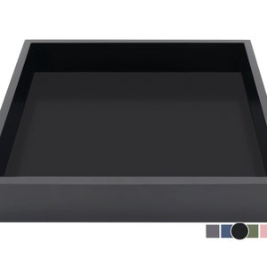 10"x10" Small Wood Tray Organizer, Perfect for End Table, Entry Table ...