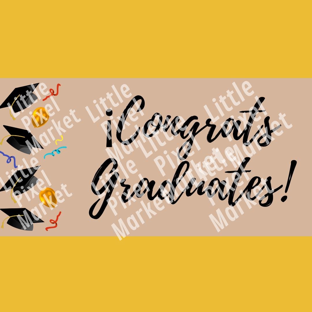 Congrats Graduates Banner Mockup PNG, Graduation Photo Backdrop ...