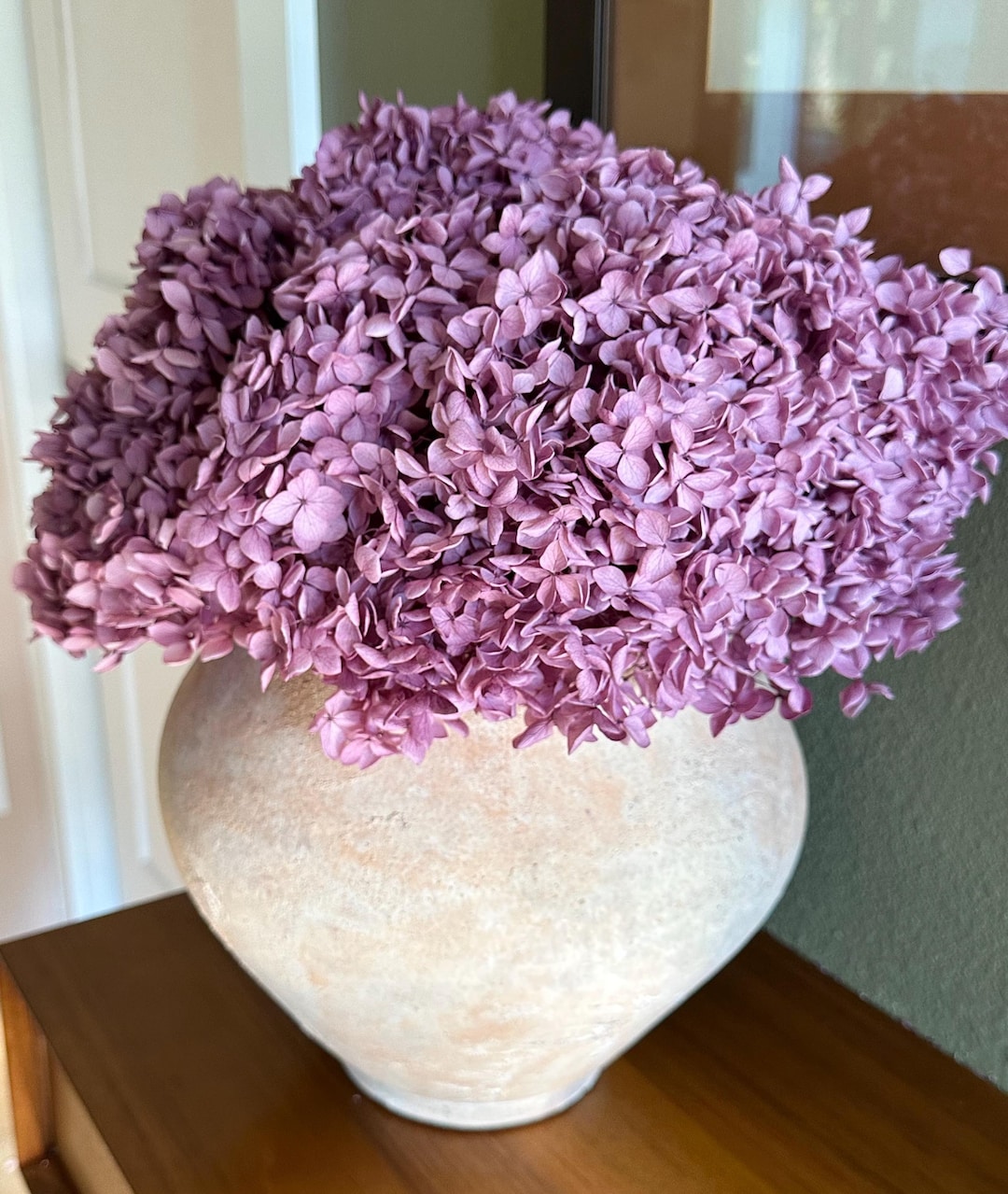 Real Hydrangea Preserved Large Grape Purple - Etsy