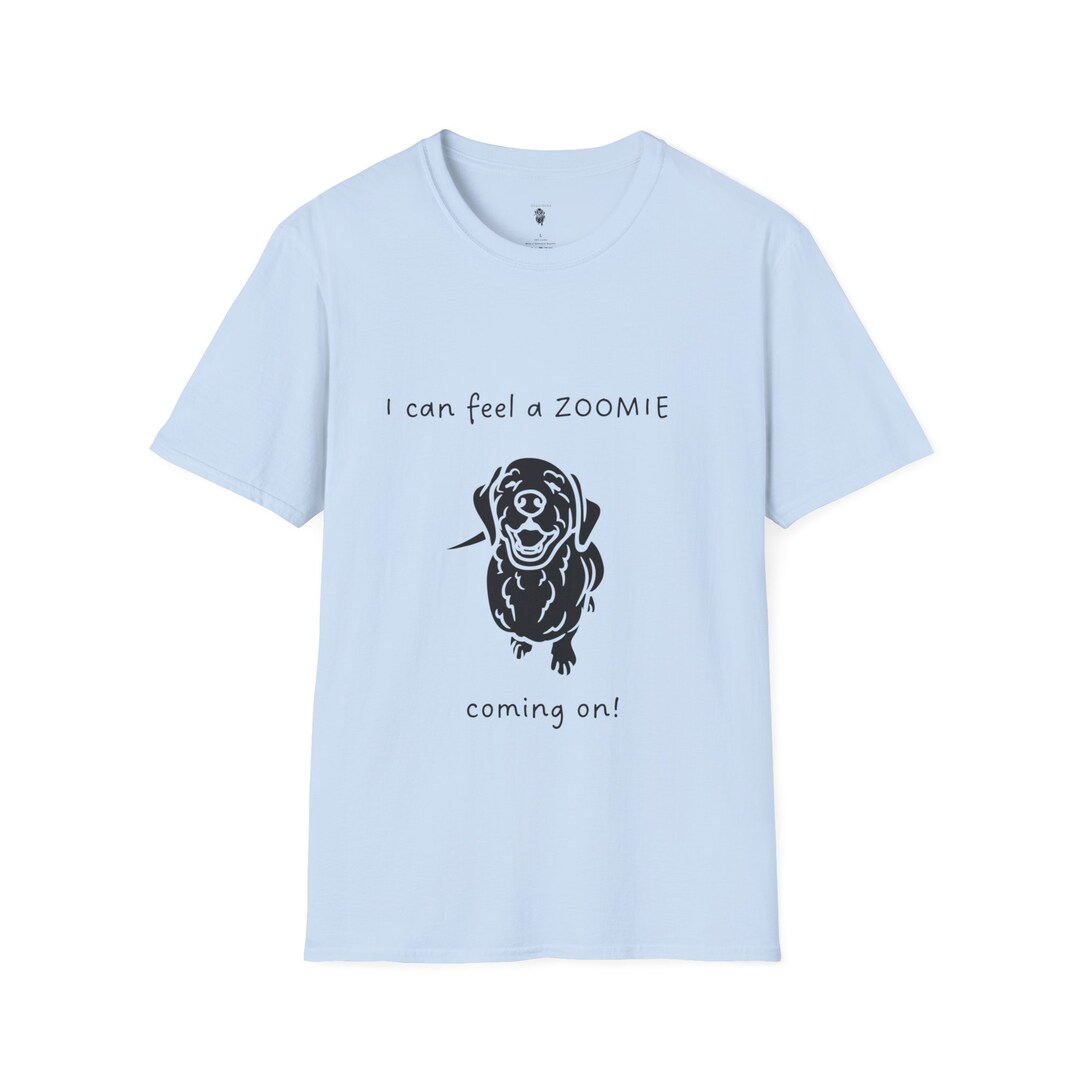 I Can Feel a Zoomie Coming On, Golden Retriever, T-shirt for Dog Lover ...