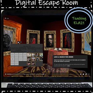 Edgar Allan Poe Digital Escape Room - Etsy