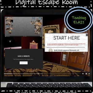 Edgar Allan Poe Digital Escape Room - Etsy