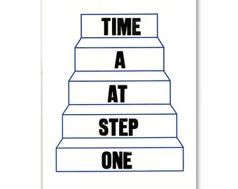 One Step at a Time Poster - Etsy