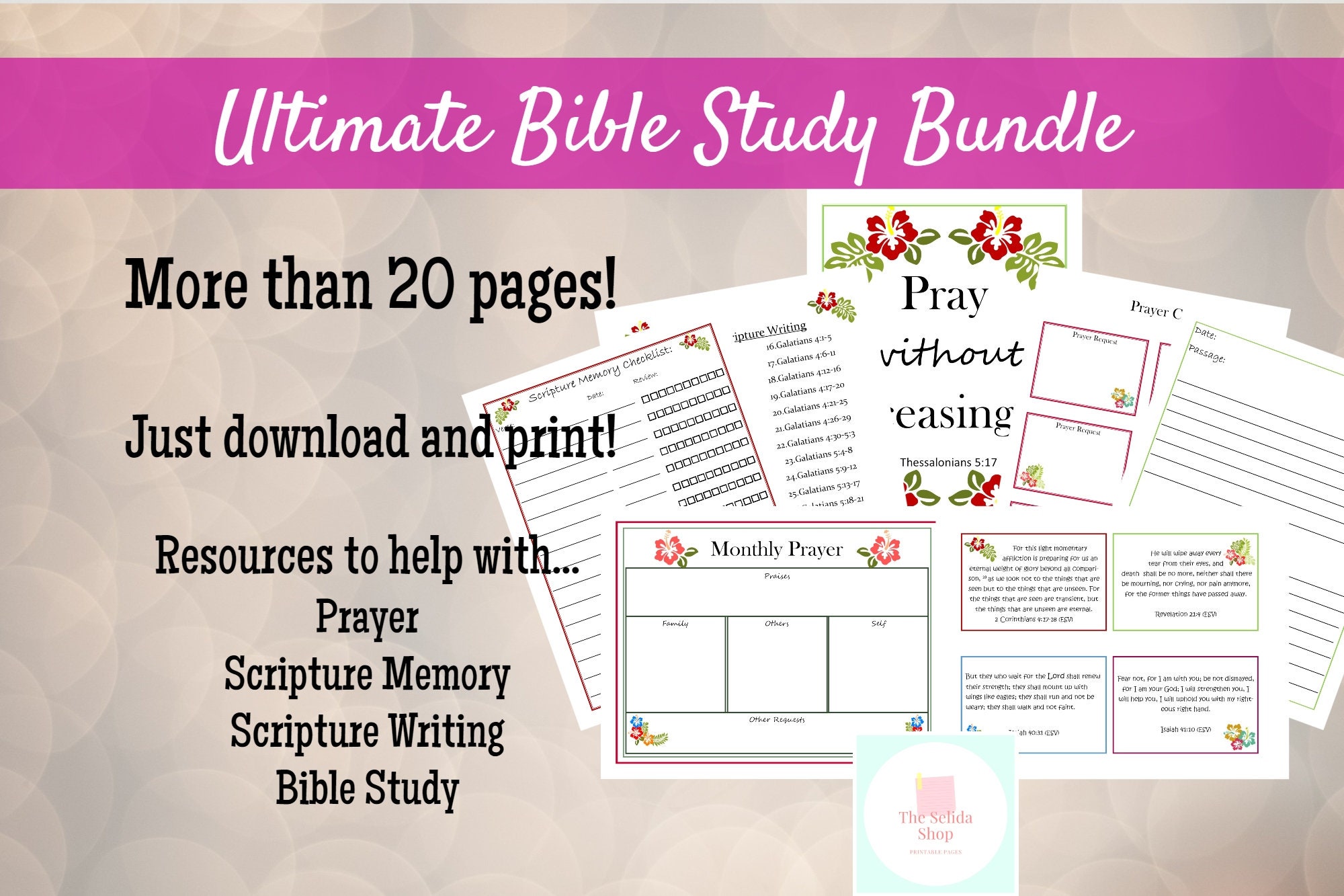 Ultimate Bible Study Bundle - Etsy