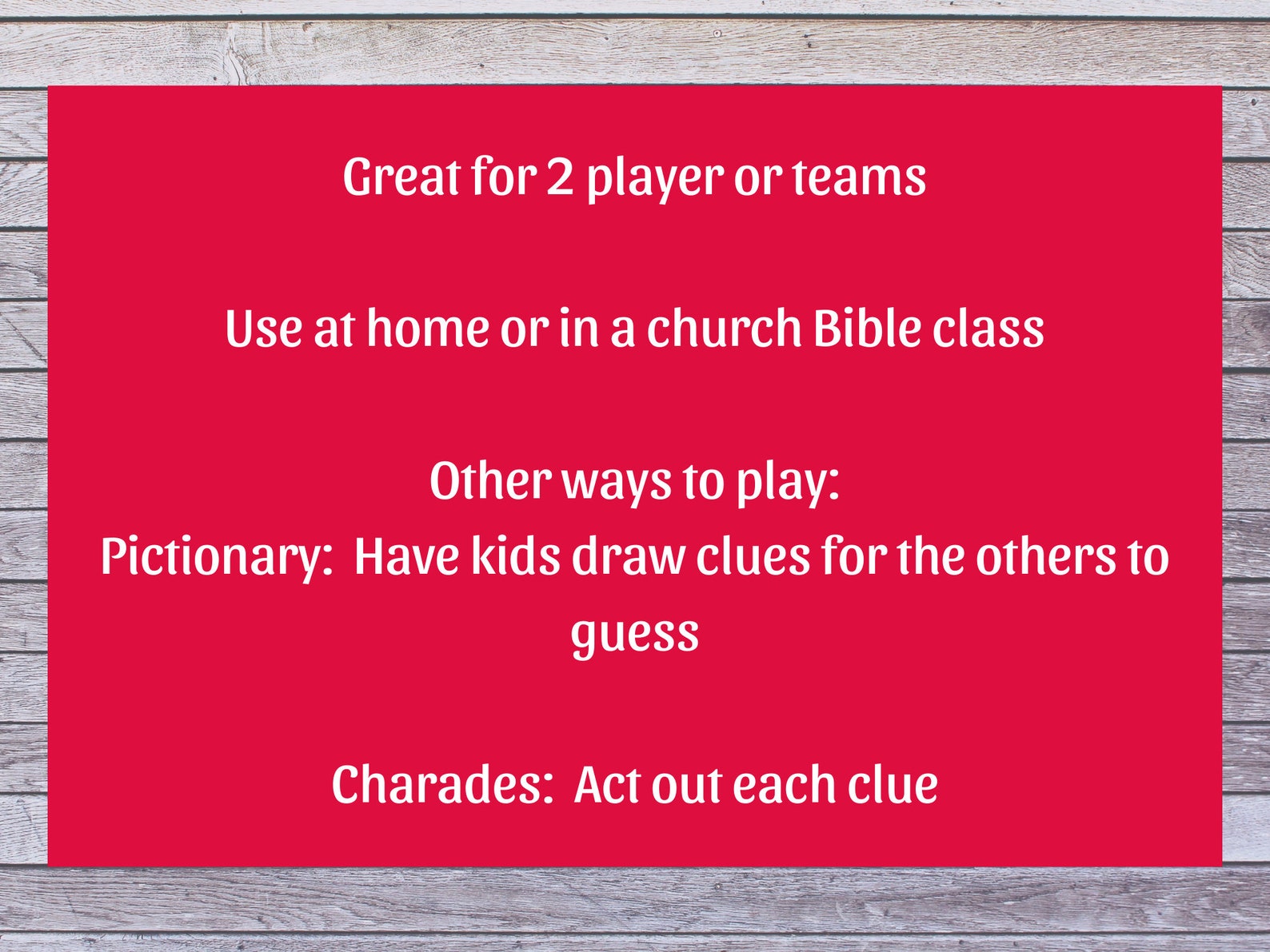 Bible Guessing Game for Kids - Etsy