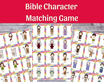 Bible Match Game - Etsy