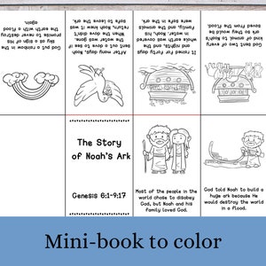 Preschool Bible Story Activity Pack Worksheets - Noah's Ark - Etsy