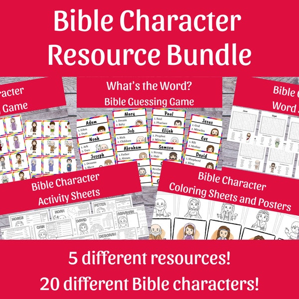 Bible Character - Etsy