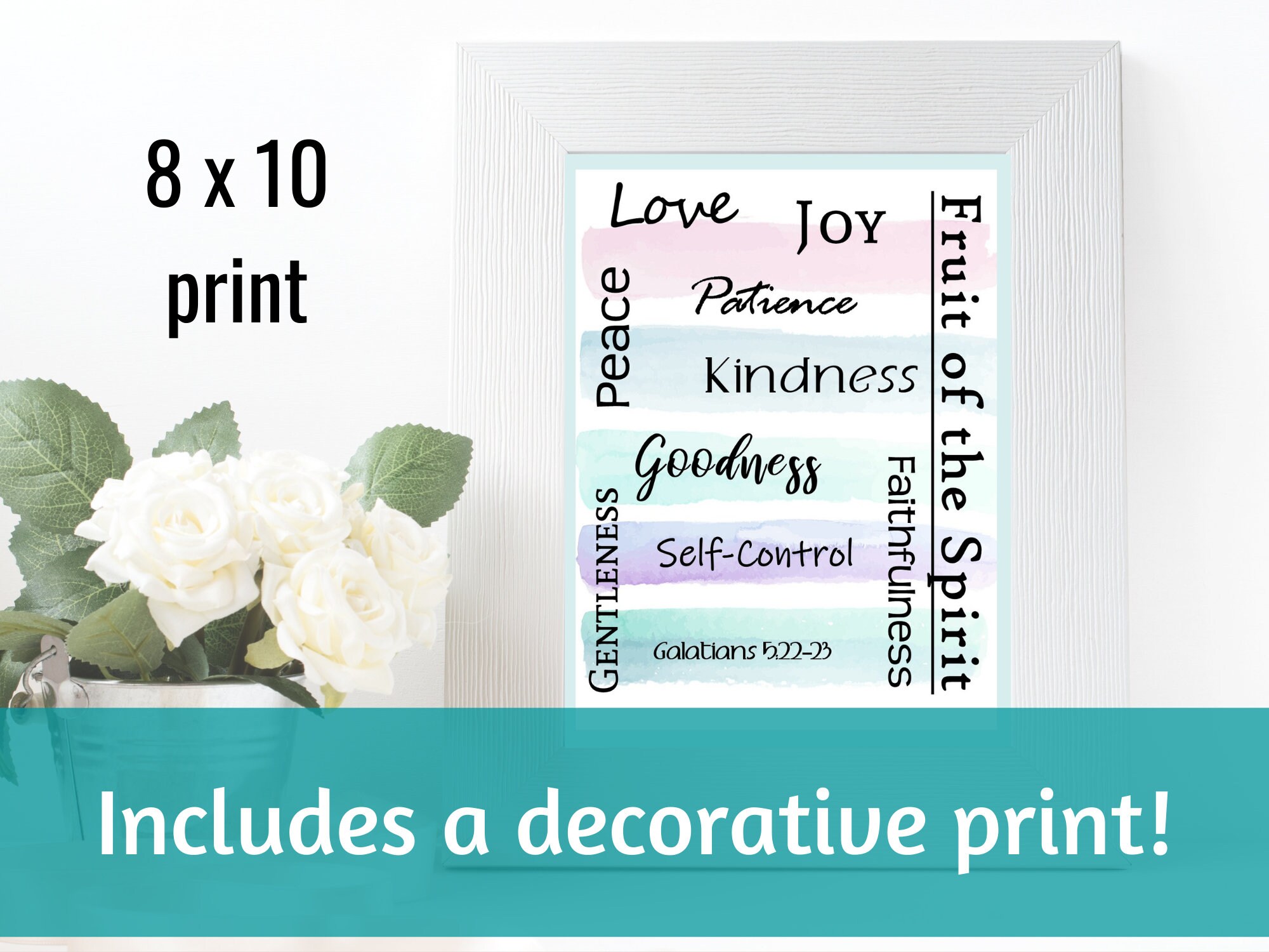 Fruit of the Spirit Scripture Writing/bible Study Bundle - Etsy