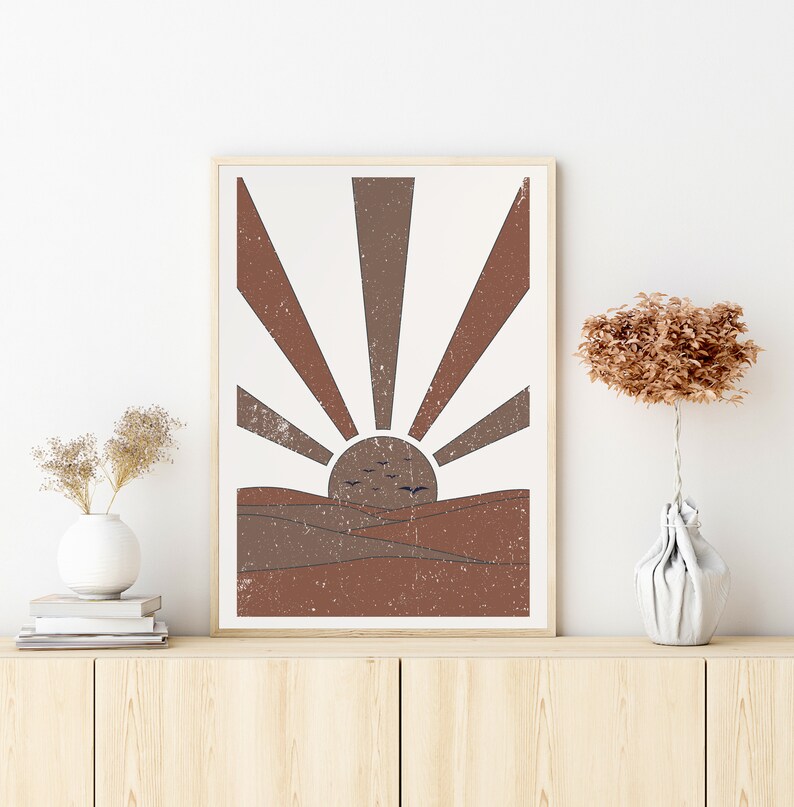 Boho Decor, Boho Bedroom Decor, Boho Art Print, Unique Home Decor, Boho ...