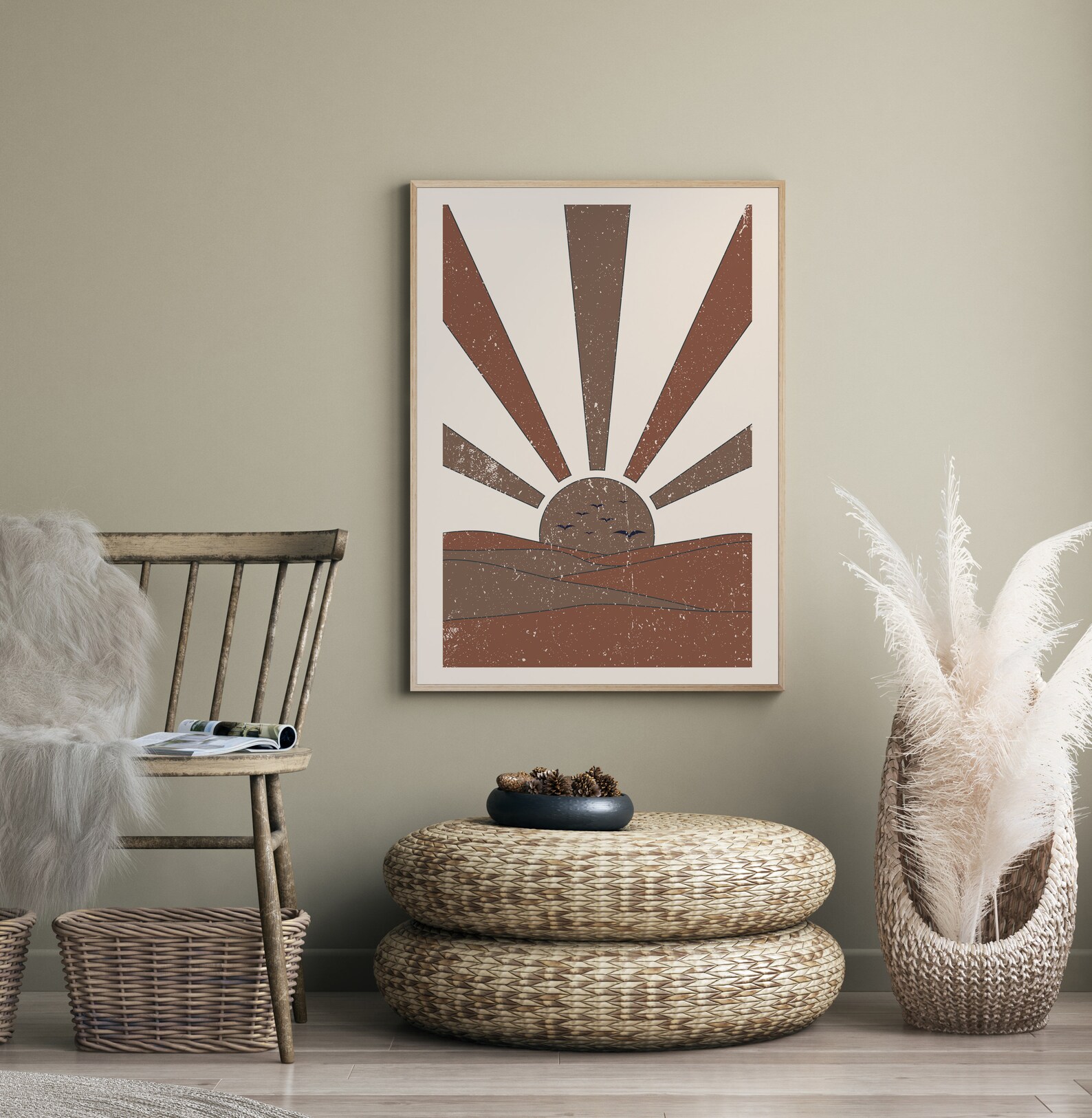 Boho Decor, Boho Bedroom Decor, Boho Art Print, Unique Home Decor, Boho ...