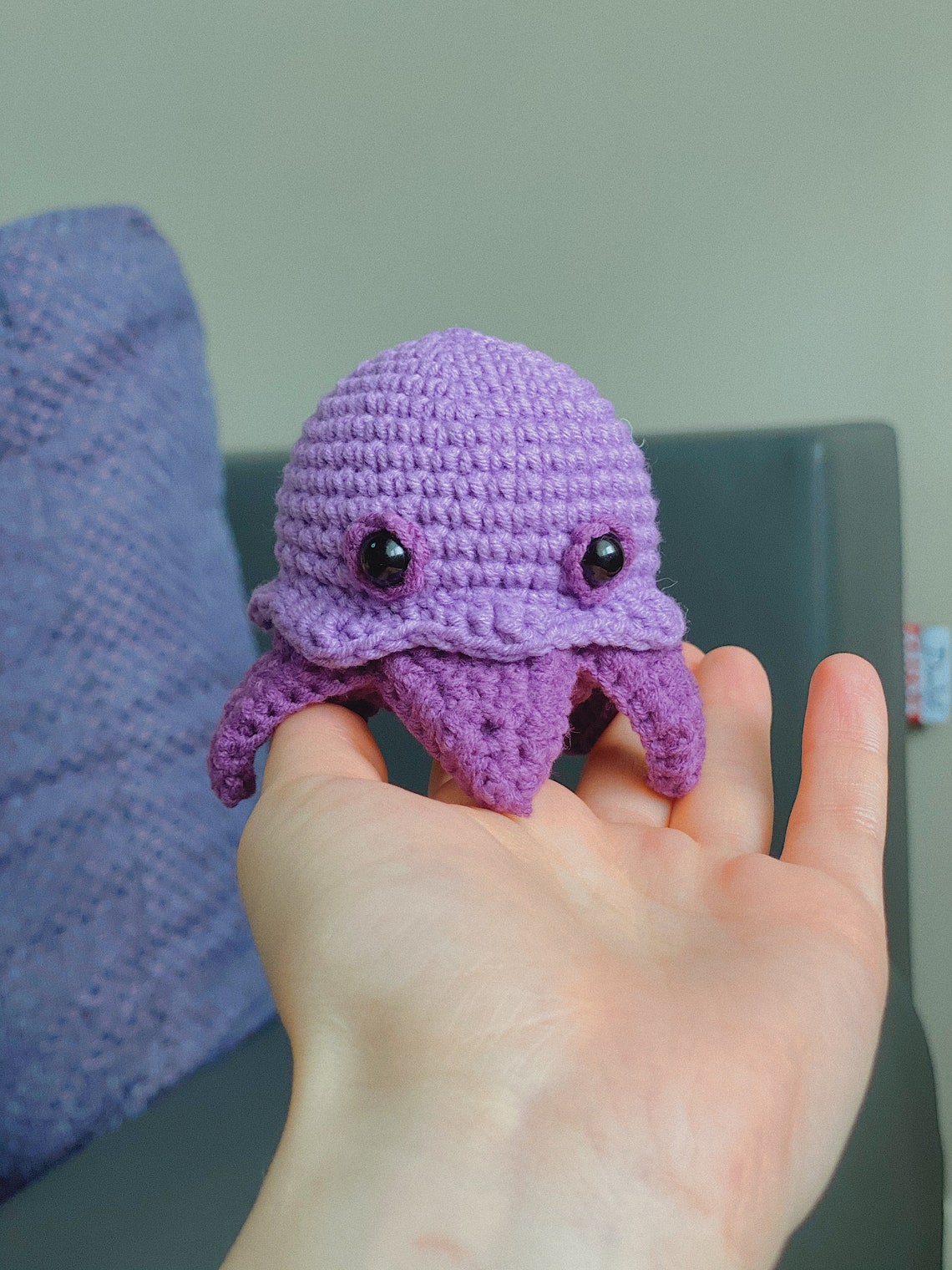 Crochet Pentapus Pentapus Toy Purple Pentapus Avatar the - Etsy