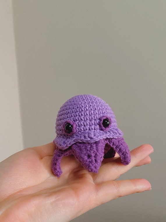 Crochet Pentapus Pentapus Toy Purple Pentapus Avatar the - Etsy