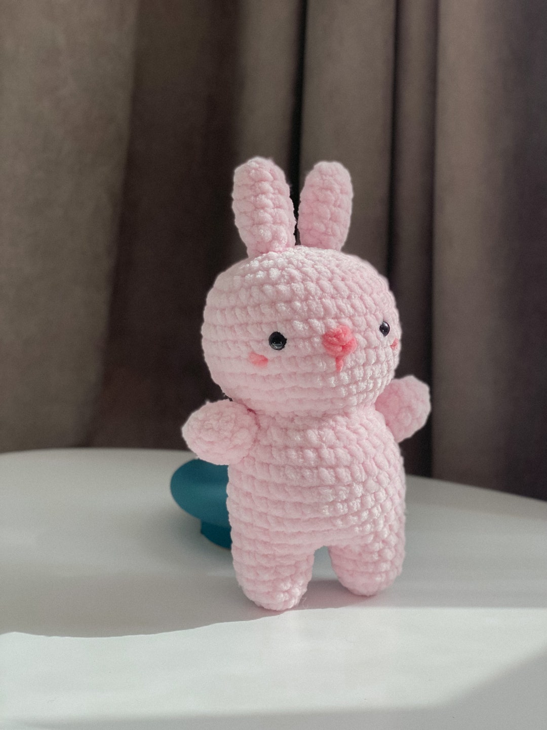 Pink Bunny Doll Marshmallow Plush Bunny Plush Easter Bunny - Etsy