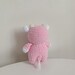 Pink Fat Valentines Cow, Crochet Cow Marshmallow, Plush Cow in Pastel ...