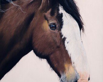Shire Horse Painting - Etsy