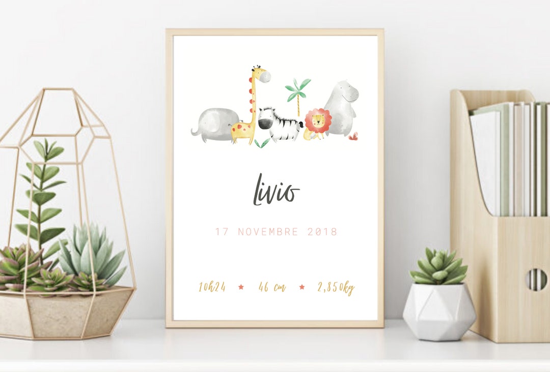 Safari Poster - Etsy