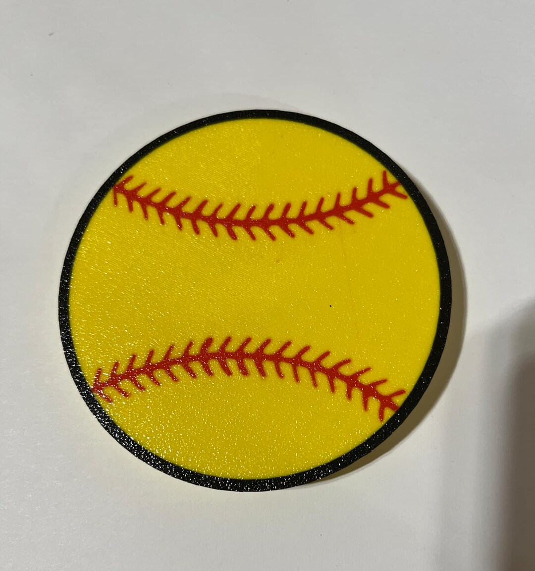 Softball Sport Wreath Attachment - 3 Tier Decor - Etsy
