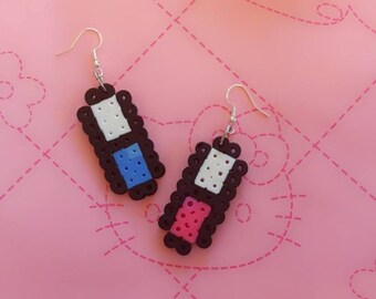 Perler Bead Earrings | Etsy