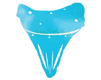 Shark Tooth Svg Digital File Cricut Silhouette CNC Router CNC File Cut ...