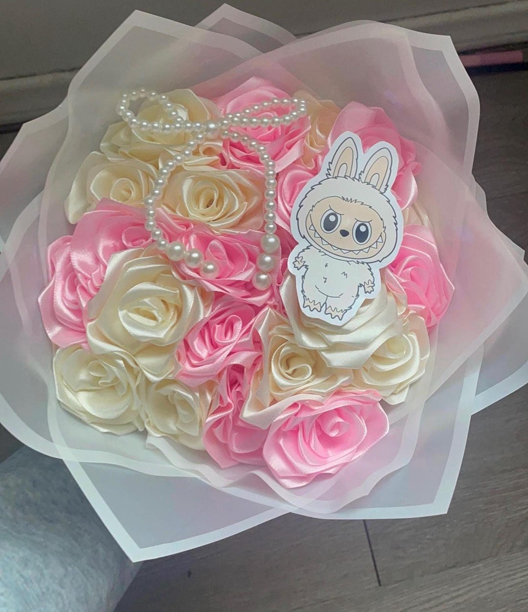 Labubu Inspired Bouquet (24 Count, Add Ons Included) - Etsy