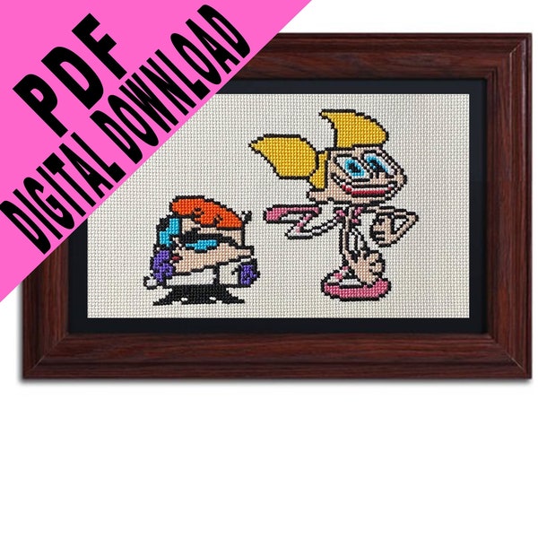 Dexter Pixel Art - Etsy