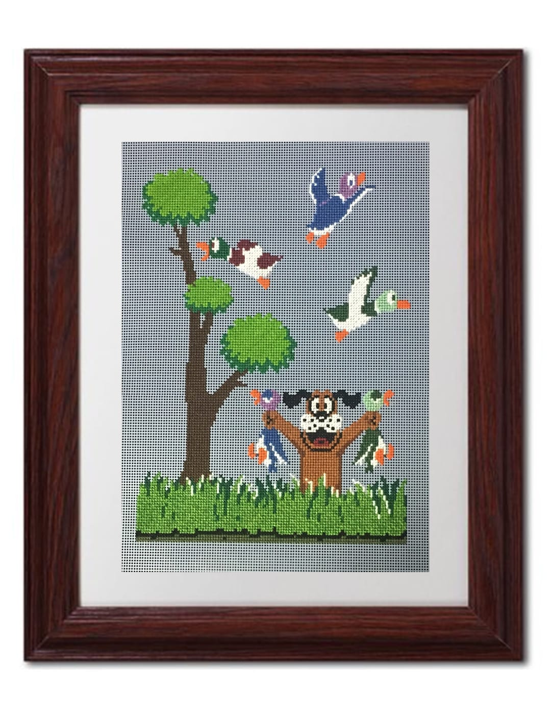 Duck Hunt Cross Stitch - MADE TO ORDER - Etsy