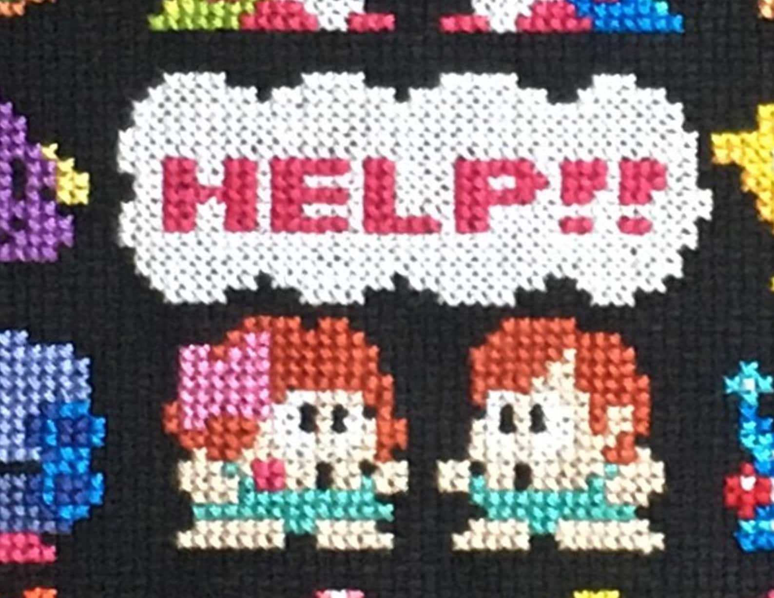 Bubble Bobble Characters Cross Stitch - MADE TO ORDER - Etsy