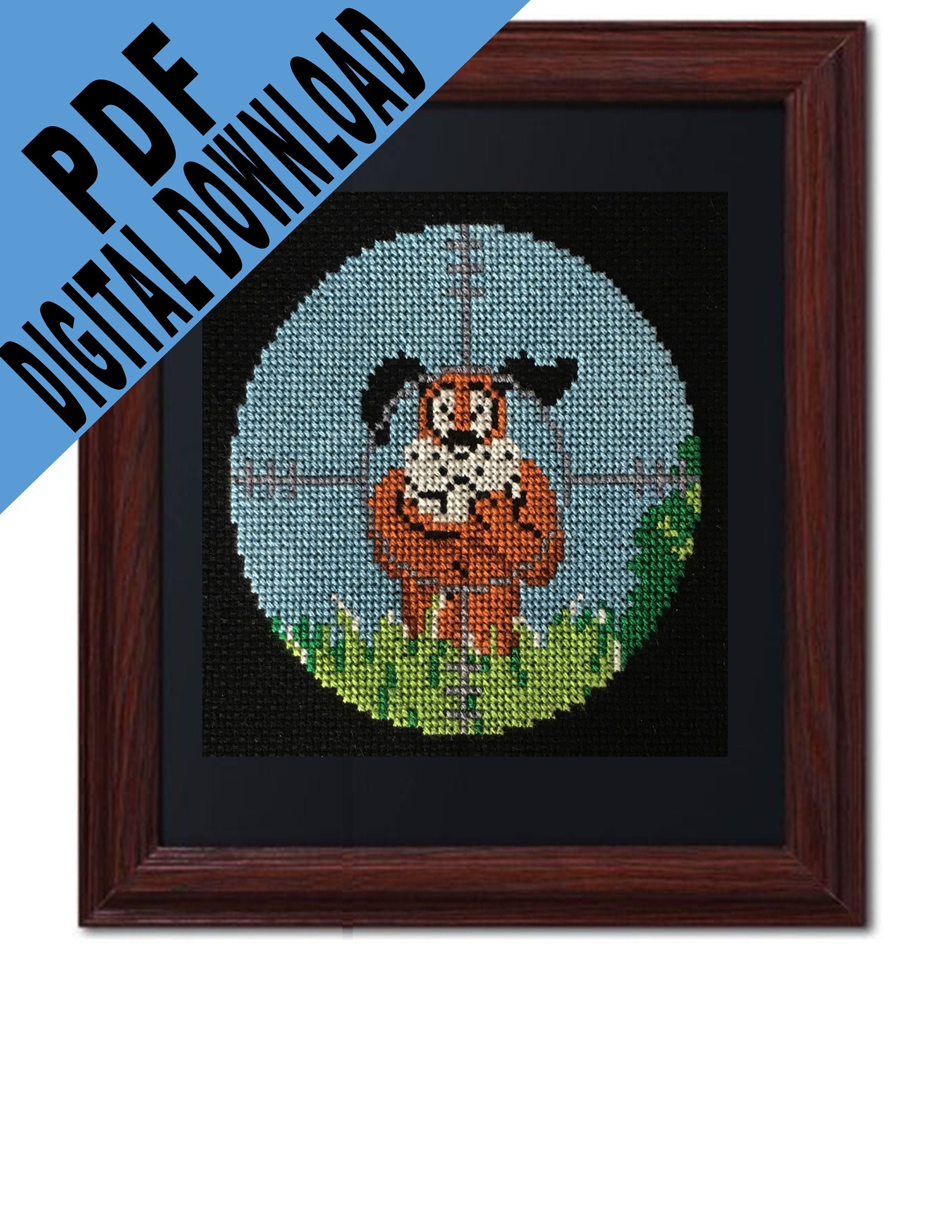 Duck Hunt Target Cross Stitch Pattern | Etsy