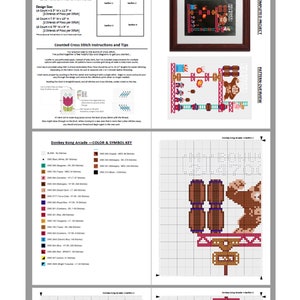 Donkey Kong Arcade Cross Stitch Pattern - Etsy