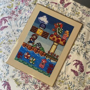 Super Mario World Cross Stitch - MADE TO ORDER - Etsy